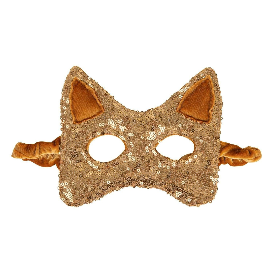Gold Sequins Cat mask – Oliver Ruffus